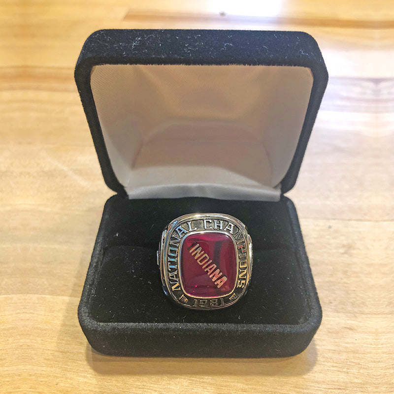 1981 Indiana National Championship Ring – NiceBison